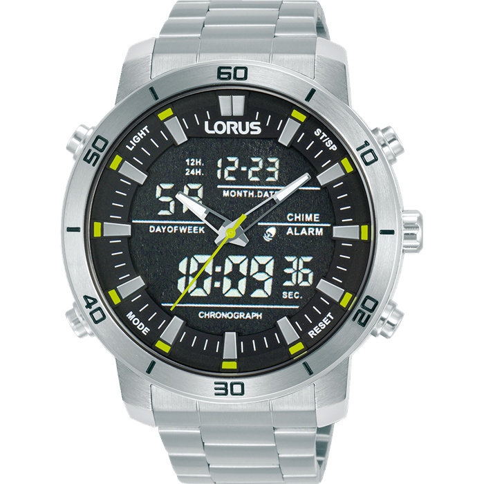 RW657AX-9 - Duo Display - Alarm Chronograph - Sports - Lorus